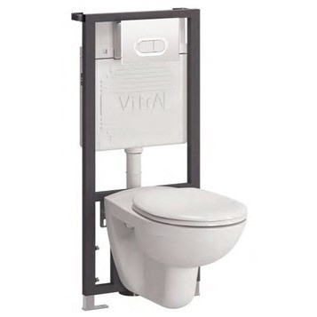 Инсталляция и унитаз Vitra Normus (9773B003-7201) белый за 24 651 ₽ в ...