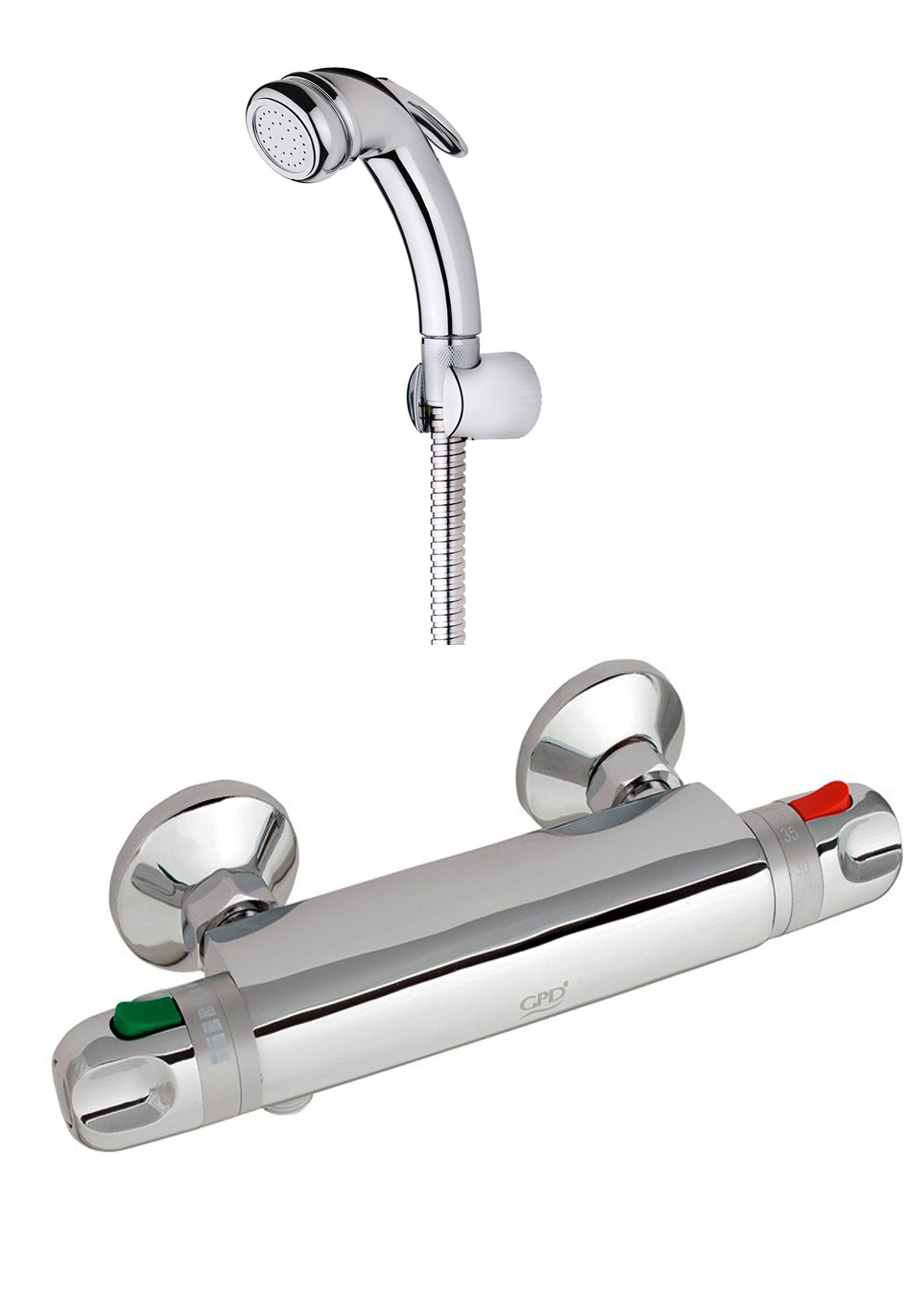 Гигиенический душ с термостатом GPD thermostatic tdb01+ настенный за 8 ...